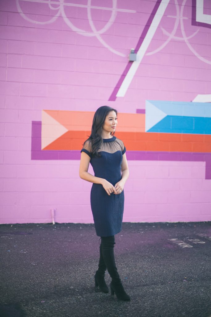 Illusion Dress :: The Dress that Does it All - Color & Chic