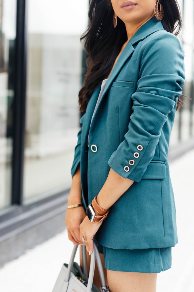 How to Wear A Short Suit & Rock It - Color & Chic
