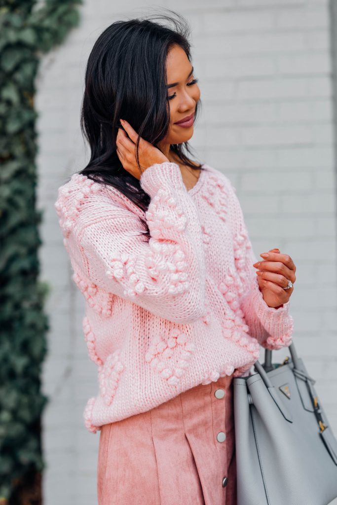 Monochromatic Pink Fall Look - Color & Chic