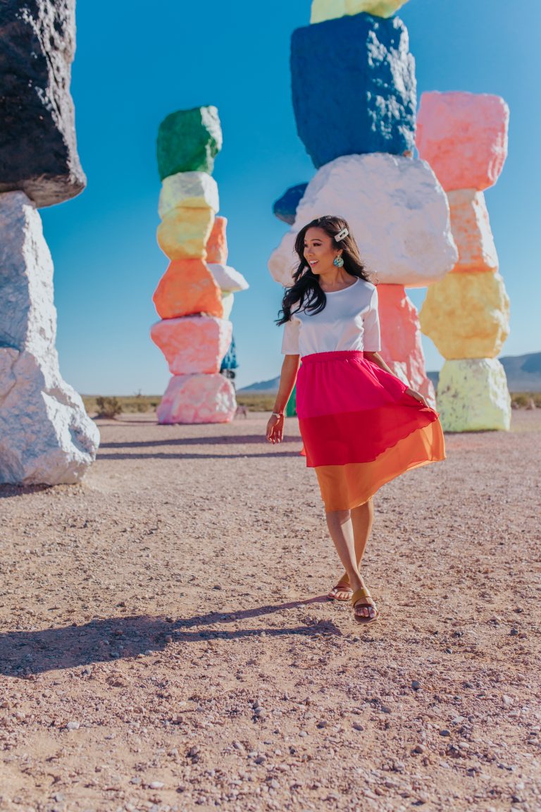7 Magic Mountains :: A Must Visit in Las Vegas - Color & Chic