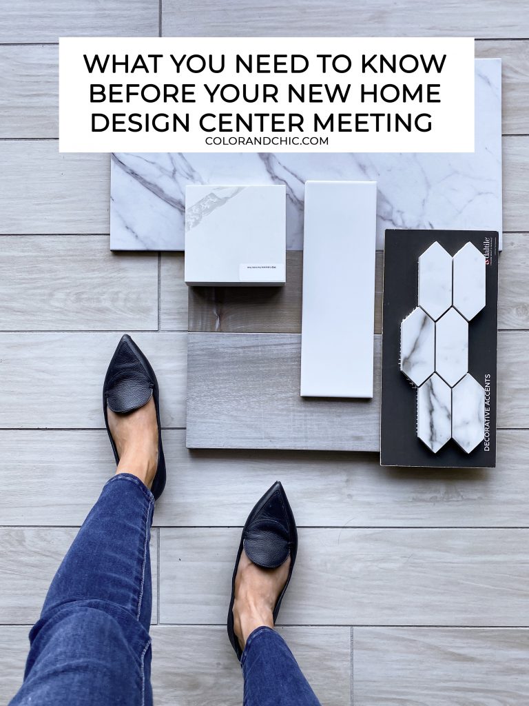 What You Need To Know Before Your New Home Design Center Meeting ...