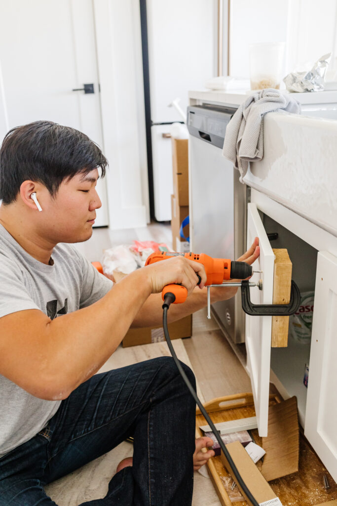 How to Easily Install Cabinet Hardware - Color & Chic