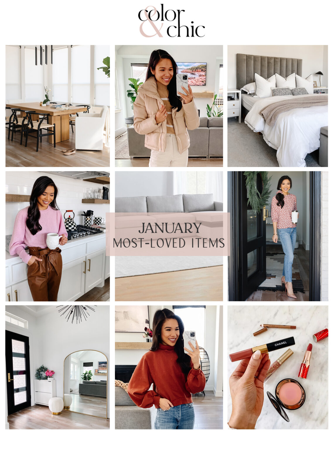 The Most-Loved Items of January 2020 - Color & Chic