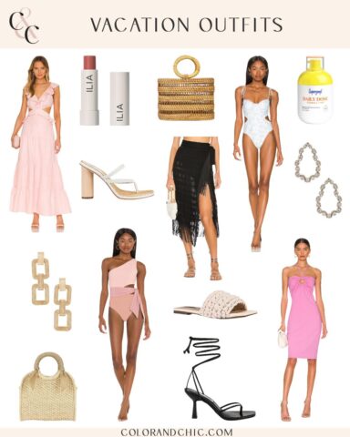 Vacation Outfits for All Your Upcoming Trips - Color & Chic