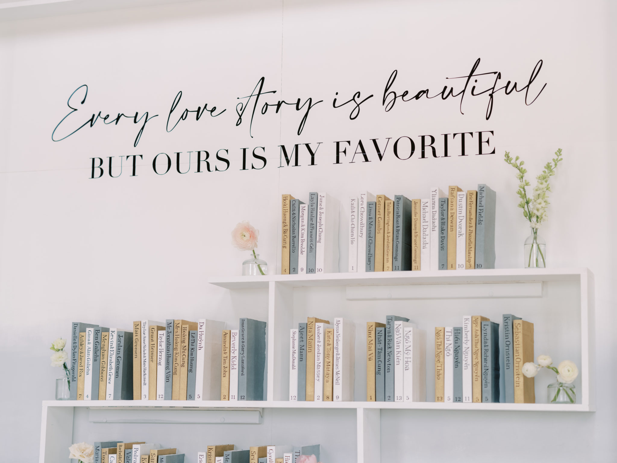 Our Wedding Seating Chart - Color & Chic