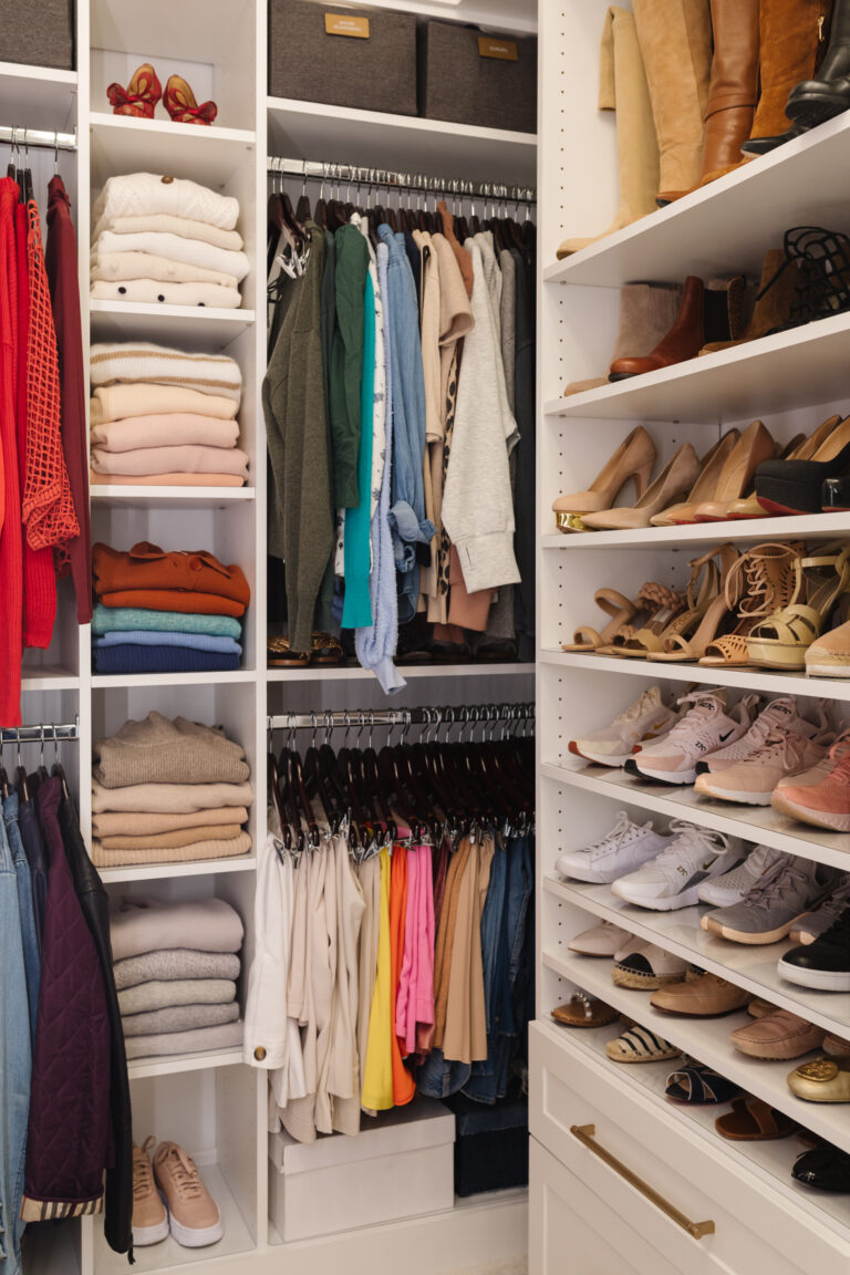 Closet Organization Ideas with NEAT Method - Color & Chic