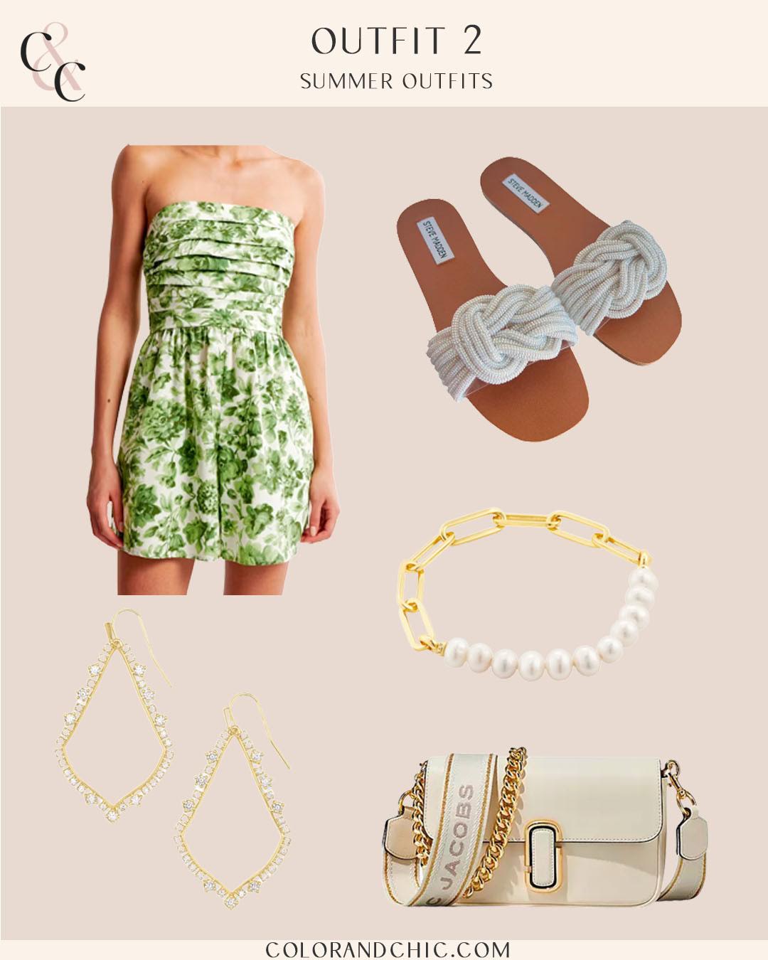 3 Casual Summer Outfits - Color & Chic