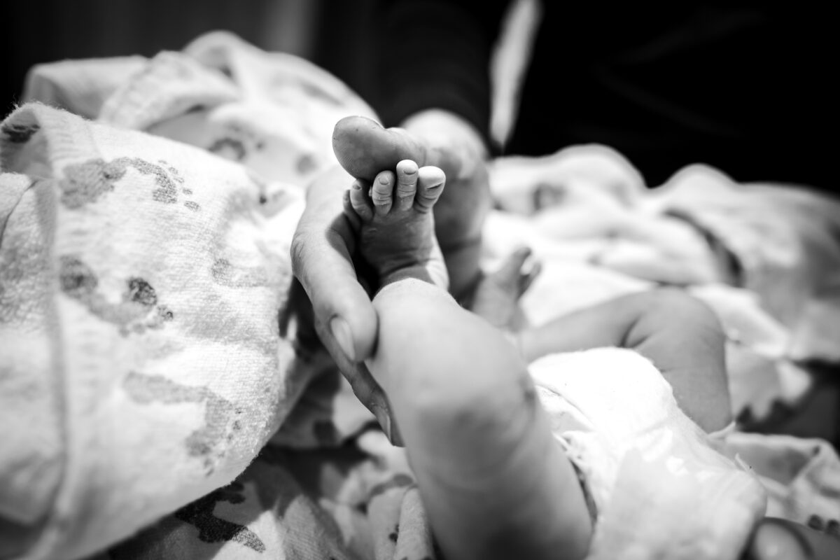 Our Daughter's Birth Story - Color & Chic